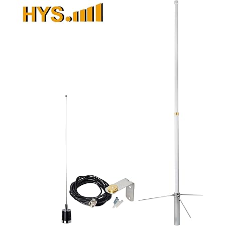 Amazon.com: HYS 200W GMRS 460-470 MHz UHF 7.2 dBi UHF Base Antenna ...