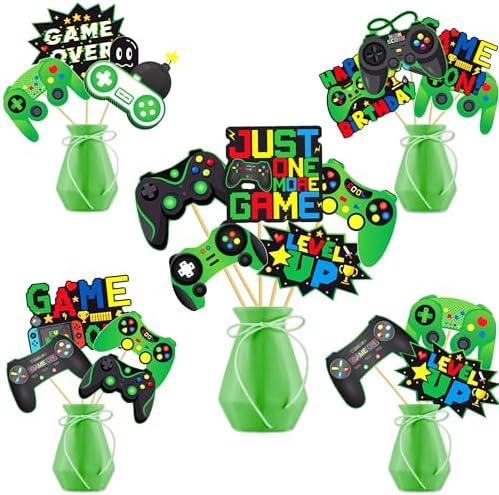Amazon.com: umoni Video Game Centerprise Sticks 15Pcs Gamer Birthday ...