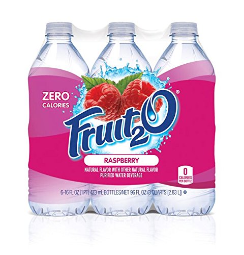 Snapklik.com : Fruit2O Zero Calorie Flavored Water, Raspberry, 6 Count