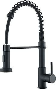 TINICO Torneira Cozinha Gourmet Monocomando Com Spray Preto Extensor ...