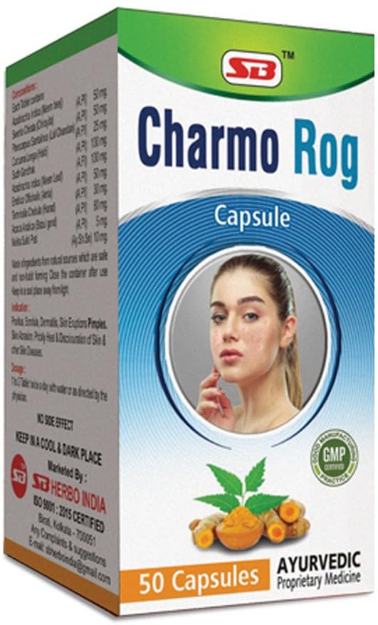 Buy S B Herbo Pharmaceutical Charmo Rog Capsules 50 pcs Online at Low ...