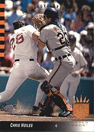 Amazon.com: 1993 SP #157 Chris Hoiles MLB Baseball Trading Card ...