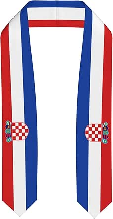 Amazon.com: Generic Vintage Vintage Croatia Croatian Flag Graduation ...