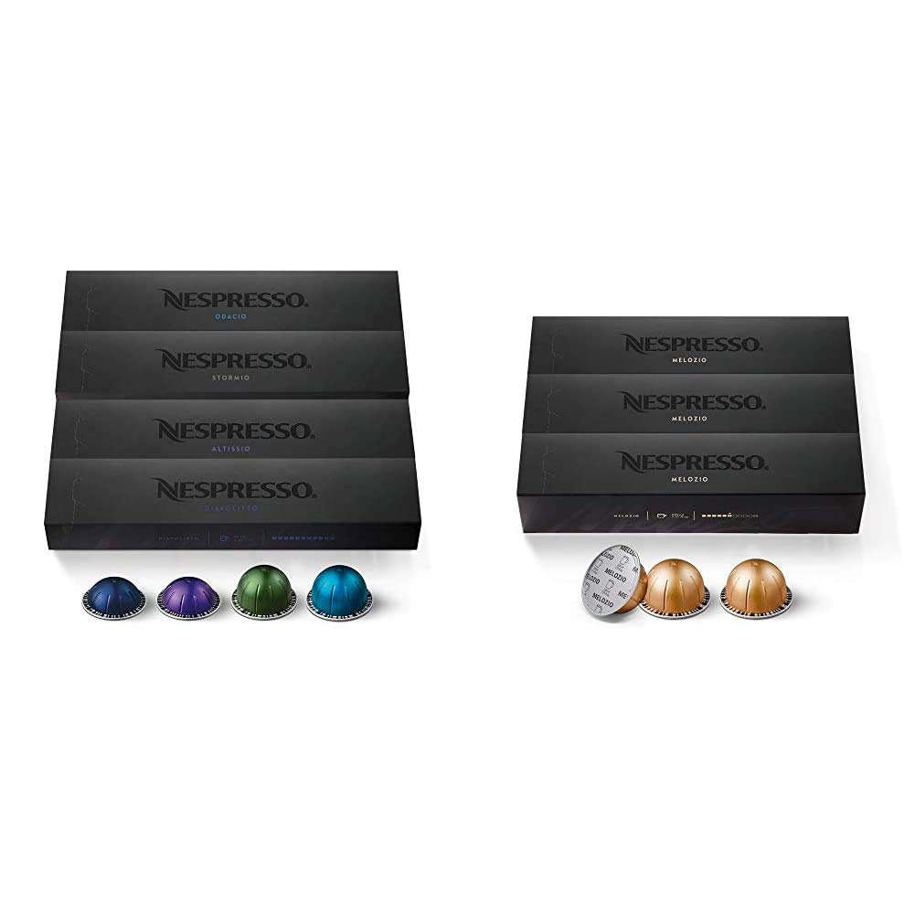 Amazon.com: Nespresso VertuoLine Coffee Capsules Variety Pack (40 Count ...