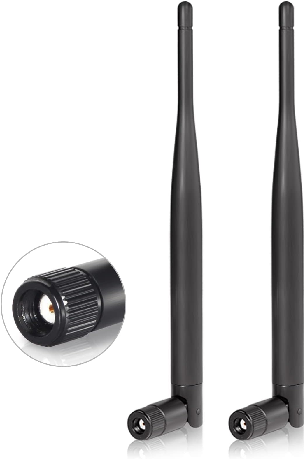 Bingfu Dual Band WiFi Aerial Antenna 2.4GHz 5GHz 5.8GHz 6dBi MIMO RP ...