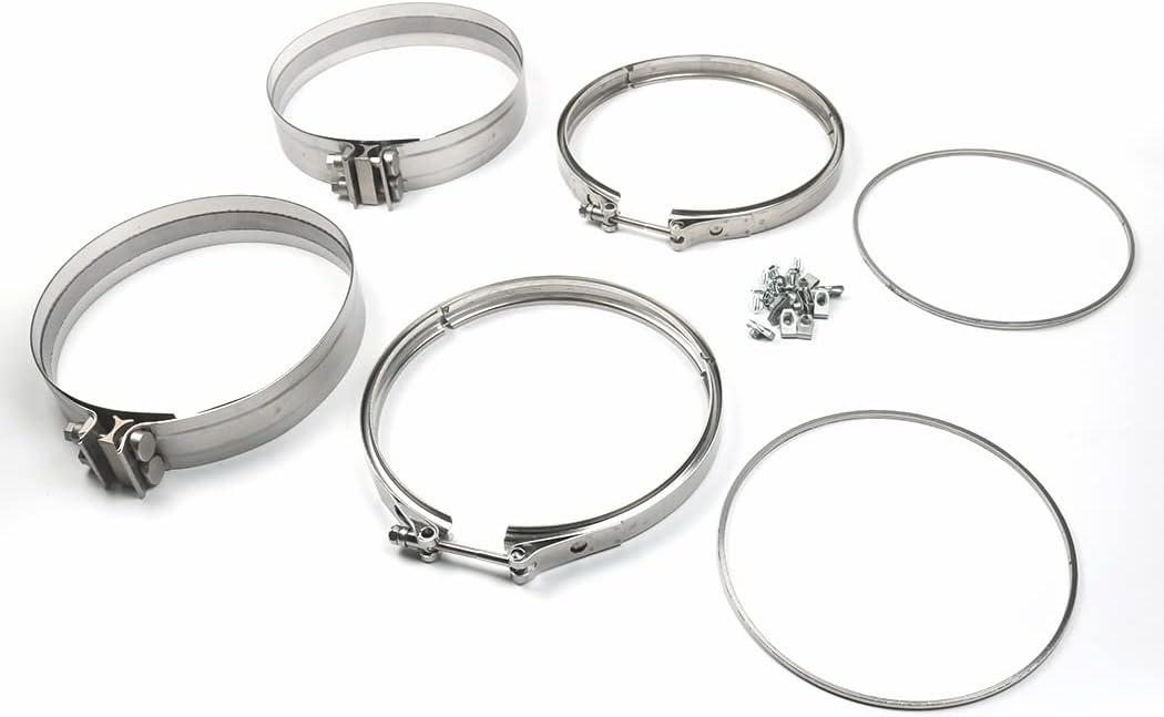 Amazon.com: Filter Clamp & Gasket Kit For Detroit Engines A680950202 ...