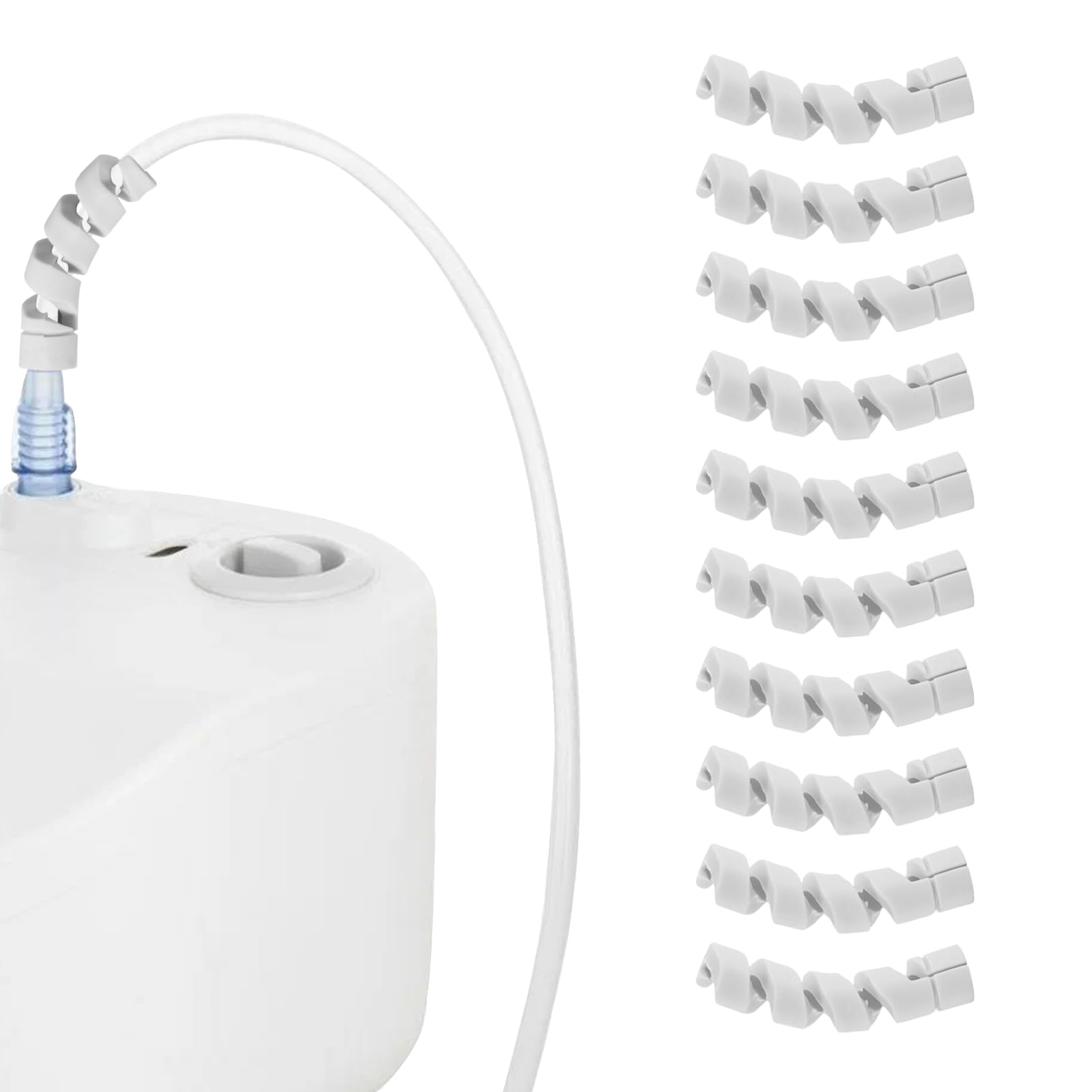 Amazon.com: 10 Pack Oxygen Tube Support Crimp Straightener for Portable ...