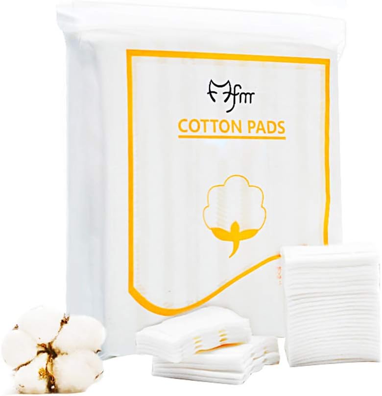 Amazon.com: 222pcs 100% Pure Cotton Pads, Makeup Remover Pads,Double ...