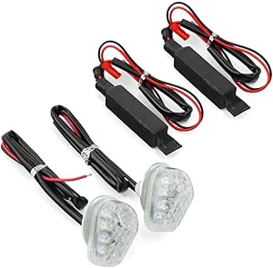 Amazon.com: Motorcycle turn lights Turn Signal Light Indicator For ...