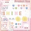 Amazon.com: Back to School Summer Sun Bulletin Board Set Pastel We're ...