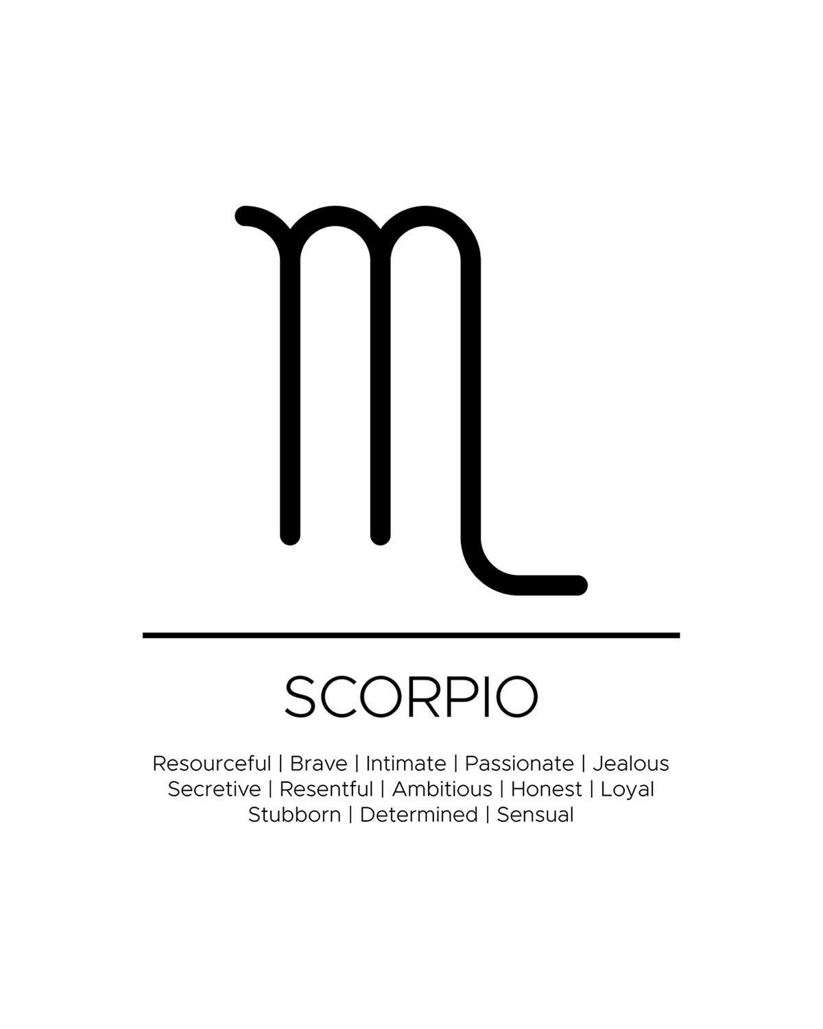 Scorpio Traits