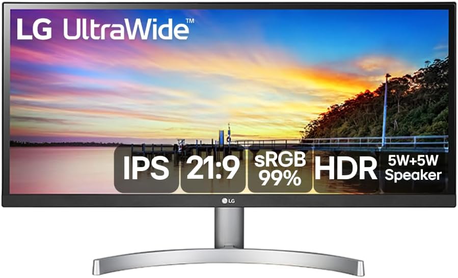 Monitor LG 34" 100Hz 5ms UltraWide Curvo 34WR50QC-B.AWZM | Amazon.com.br