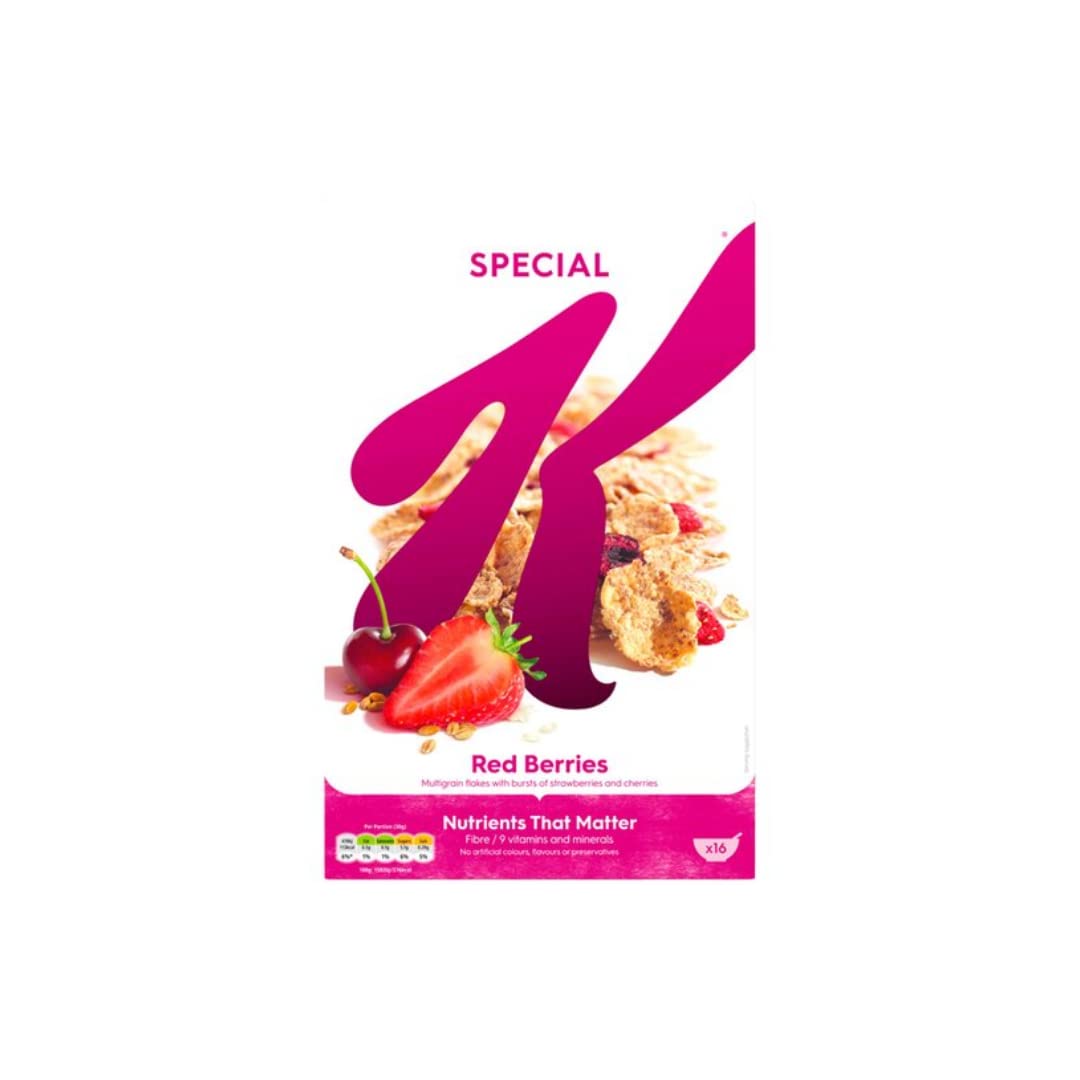 Kellogg's Special K Red Berries 500gr x 5 pack : Amazon.co.uk: Grocery