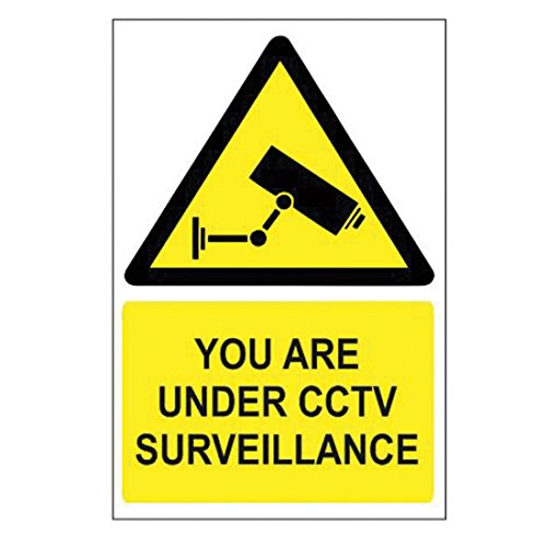Sign World You are Under Surveillance Sign Boardon 3mm Foam Board ...