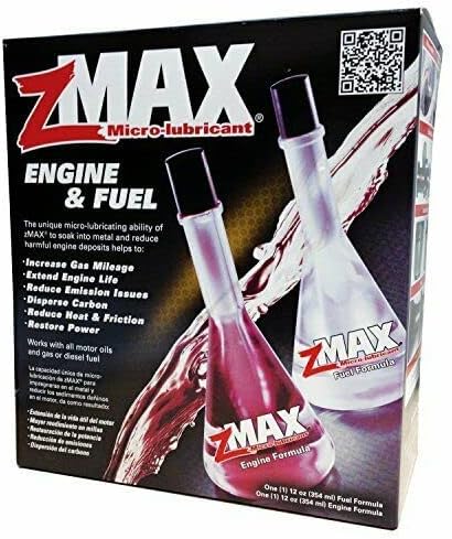 zMAX 51-011 - Engine & Fuel Formula Kit - Easy to Use - Reduces Carbon ...