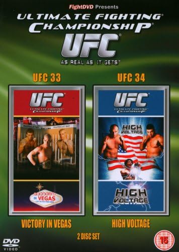 UFC Ultimate Fighting Championship 33 and 34 [DVD]: Amazon.co.uk: DVD ...