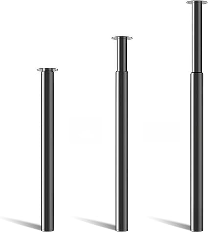 Amazing Tour Adjustable Table Legs 710-1100mm - 1 Pack Breakfast Bar ...