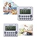 Amazon.com: XREXS Digital Kitchen Timer Magnetic Countdown Up Cooking ...
