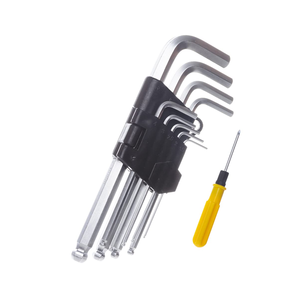 Finder Manual Allen Wrench Set,Premium L-Shaped Heavy Duty Hex Key Set ...