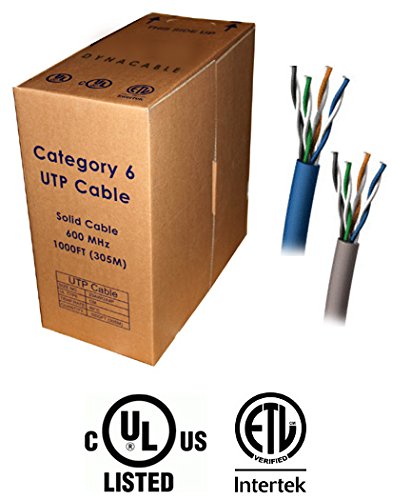 Amazon.com: DynaCable Cat. 6 PVC Bulk Cable (1000 Ft.) : Electronics