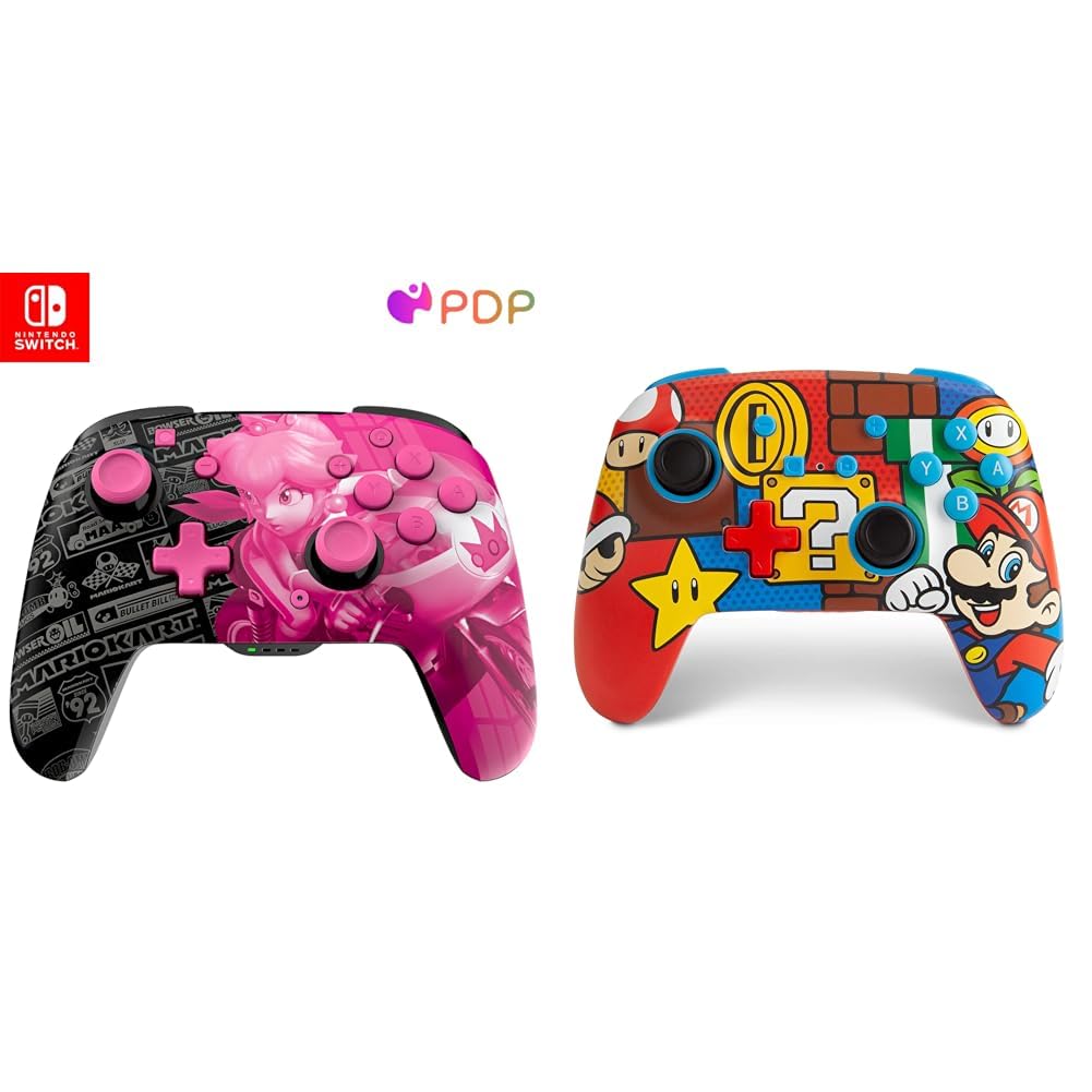 Amazon.com: PDP REMATCH GLOW Enhanced Wireless Nintendo Switch Pro ...