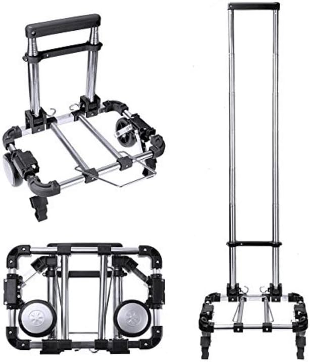Dolly Purple Aluminium Portable Folding Collapsible Push Truck,Hand ...