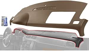 Amazon.com: Replacement Dash Cover Cashmere 1-Piece Design Dash Overlay ...