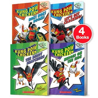 Kung Pow Chicken Pack of 4 Branches Books (Books 1-4): Cyndi Marko ...