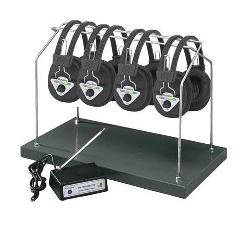 Buy HamiltonBuhl Wireless 4 Person Listening Center with Multi ...