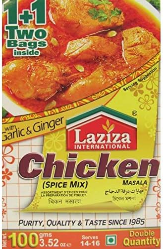 Laziza International Chicken Masala - 100g : Amazon.co.uk: Grocery