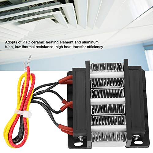 Ceramic Air Heater, 110V/48V 200W Insulated Ceramic Air Heater PTC ...
