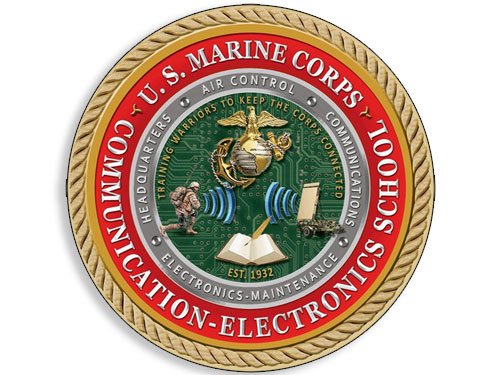 Amazon.com: Round MCCES US Marine Corps Communication Electronics ...