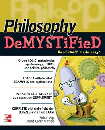 Philosophy DeMYSTiFied : Arp, Robert, Watson, Jamie Carlin: Amazon.co ...