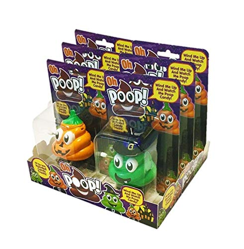 Amazon.com : Flix Candy Halloween Oh Poop Emoji Candy Corn and Pumpkin ...
