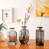 Amazon.com: WHJY Grey Glass Vase Set of 3, Decorative Flower Vases for ...