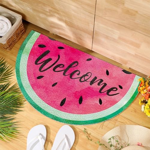 Amazon.com : Studio M MatMates Sweet Watermelon Decorative Floor Mat ...
