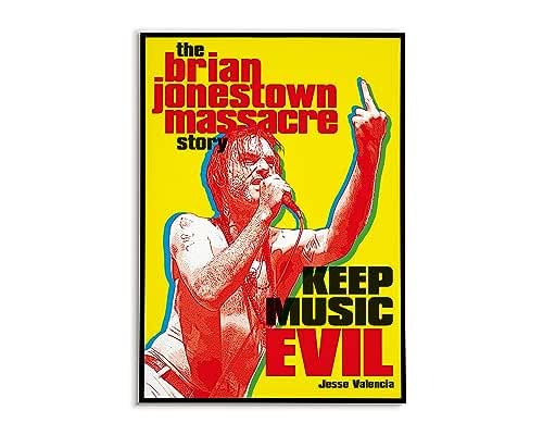 Amazon.com: The Brian Jonestown Massacre Keep Music Evil poster, Brian ...