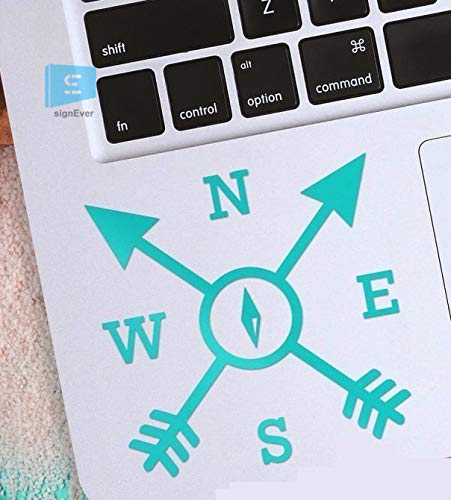 SIGN EVER NSWE Mountain Compass Laptop Trackpad Stickers for 15.6 14 13 ...
