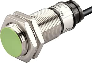 Amazon.co.jp: Heschen M18 誘導近接センサースイッチ PR18-5DO 円筒型検出器 5mm DC12-24V 2線 NO(ノーマルオープン) CE ...