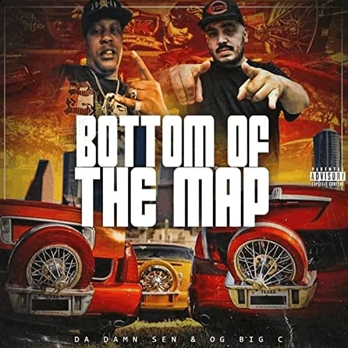 Amazon.com: Bottom of the Map [Explicit] : Da Damn Sen & OG Big C ...