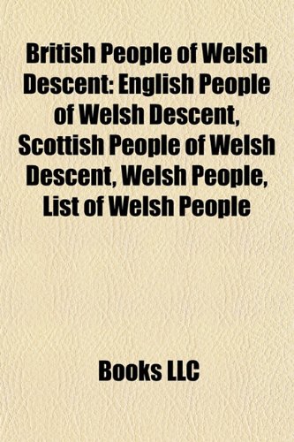 Buy British People of Welsh Descent: English People of Welsh Descent ...