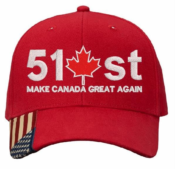 Amazon.com: Make Canada Great Again Hat - 51st with Leaf Hat Canada ...