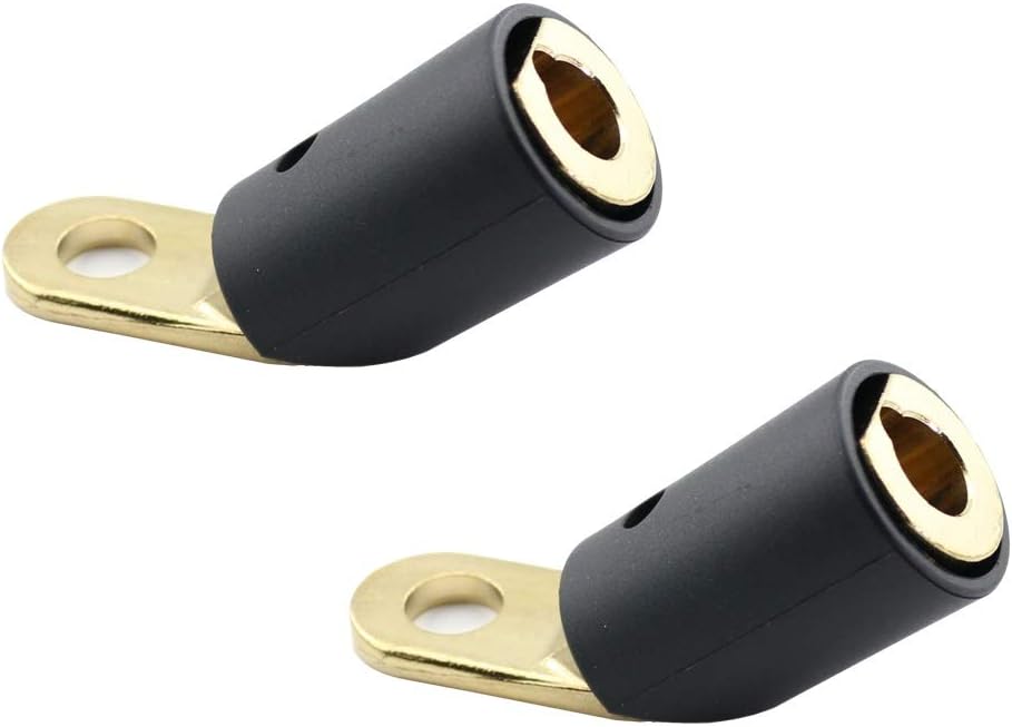 WeldingCity 2-pk Dinse-type Twist-lock Insulated Female Terminal ...