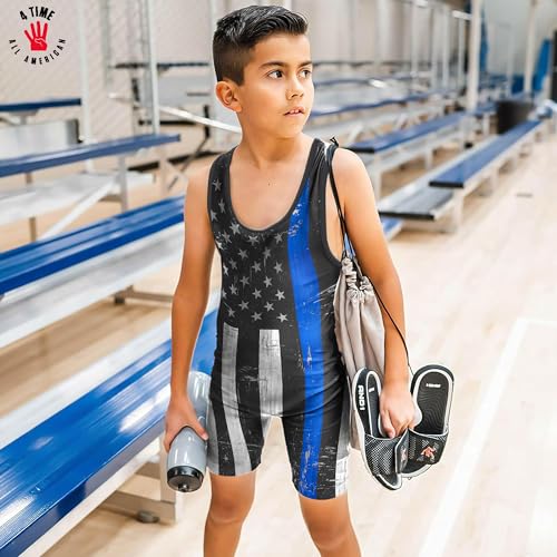 Snapklik.com : 4 Time All American Sublimated Wrestling SingletStitched ...