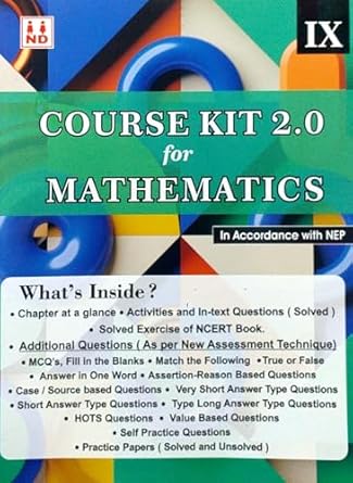 ND Class 9 Course Kit 2.0 For Mathematics Complete Study Material Based ...
