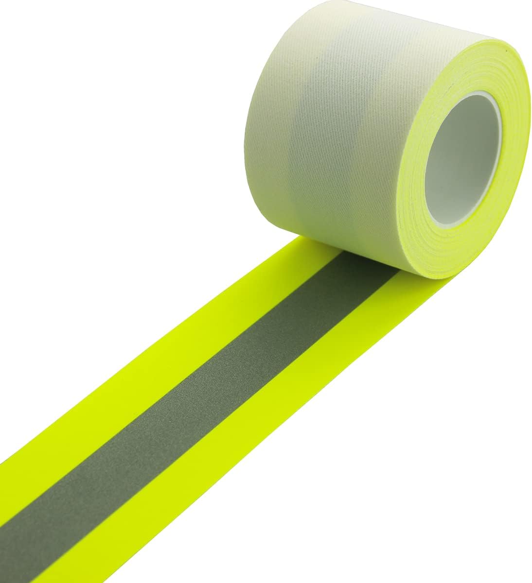 Amazon.com: 2" x 16' High Visibility Fluorescent Yellow Reflective ...