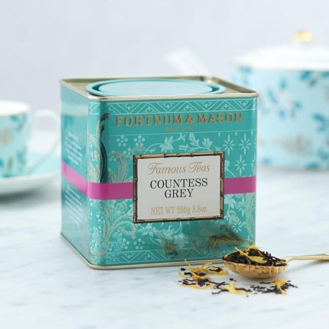 Amazon.com : Fortnum and Mason British Tea, Countess Grey, 250g Loose ...