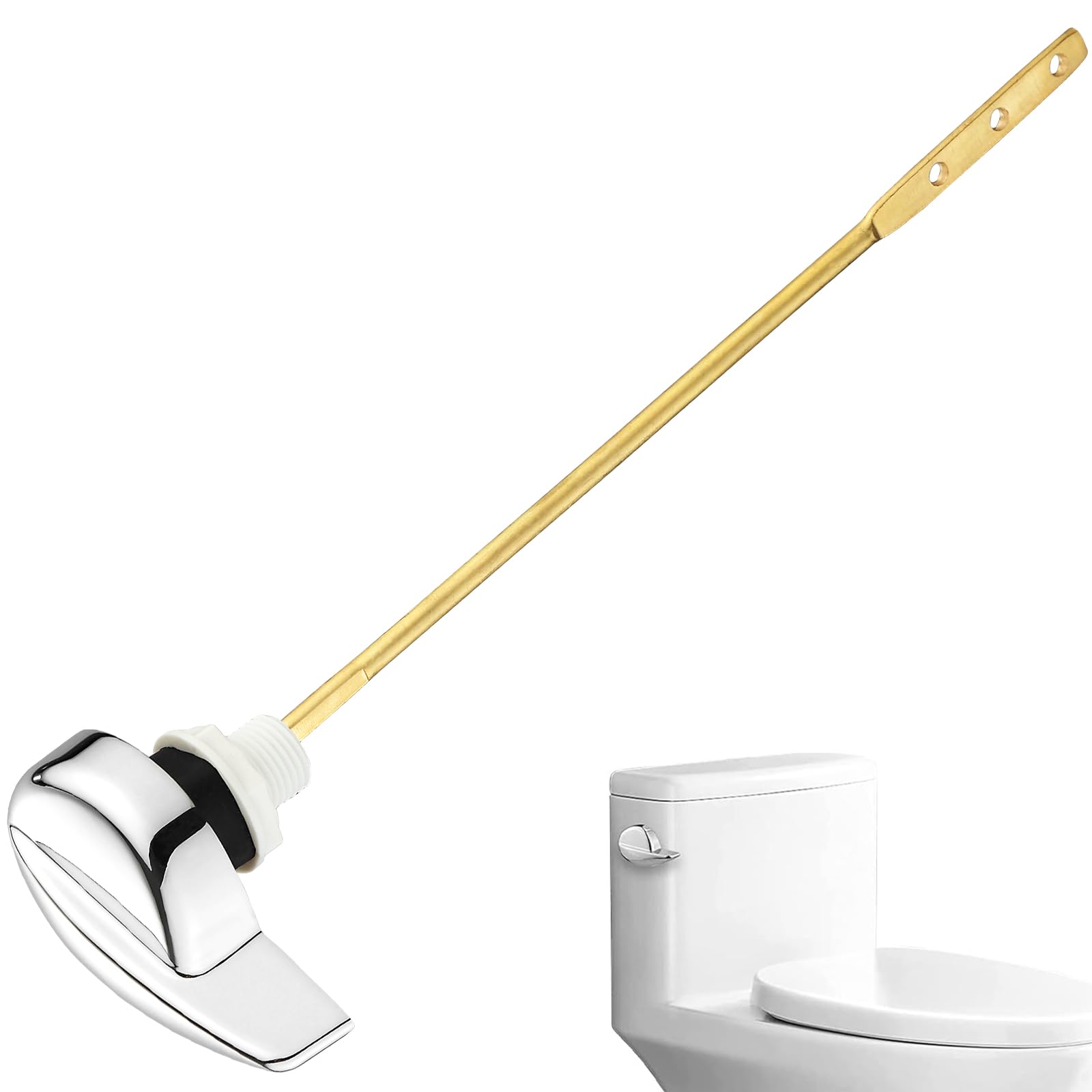 Brass Toilet Flush Tank Lever Replacement Compatible with TOTO THU004 ...