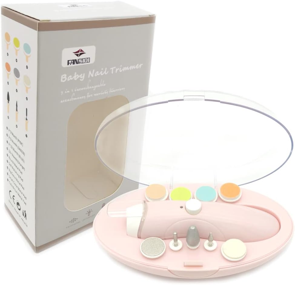 Amazon.com: Baby Nail Trimmer Electric Nail File Baby Nail Clippers, 20 ...