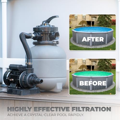 XtremepowerUS 12" Pool Sand Filter Above-Ground Pools Sand Filter Pump ...